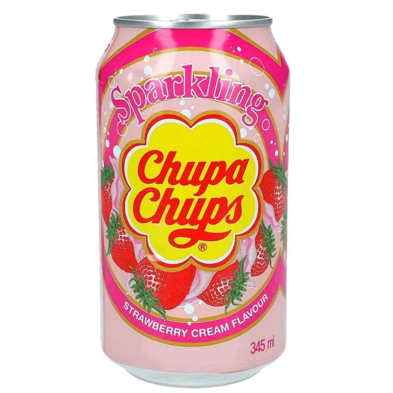 Chupa Chups Strawberry 345ml American Candy Store Australia